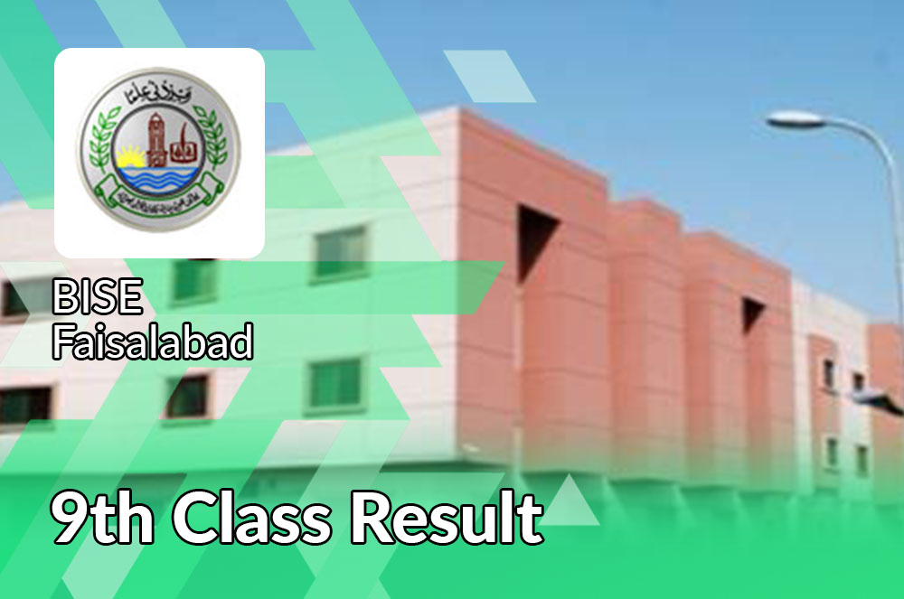 9th Class Result 2024 Faisalabad Board BISE FSD 9th Result 9th Class Result 2024 Faisalabad Board BISE FSD 9th Result